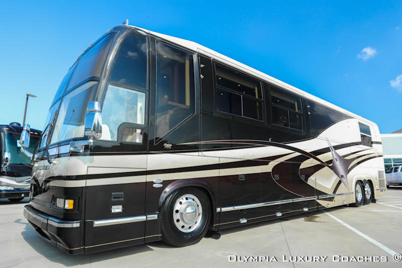 2002 Prevost American H3-45Double Slide