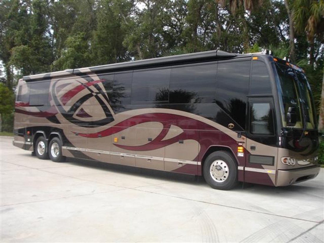 2007 Prevost Featherlite H3-45Double Slide # 0385