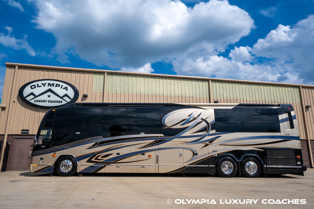 2009 Prevost Liberty Elegant Lady H3-45Double Slide