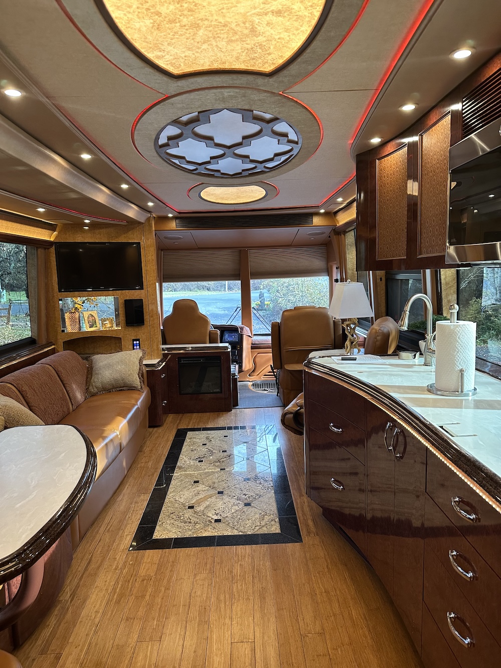 2015 Prevost Marathon X3 Double Slide Bunk Coach